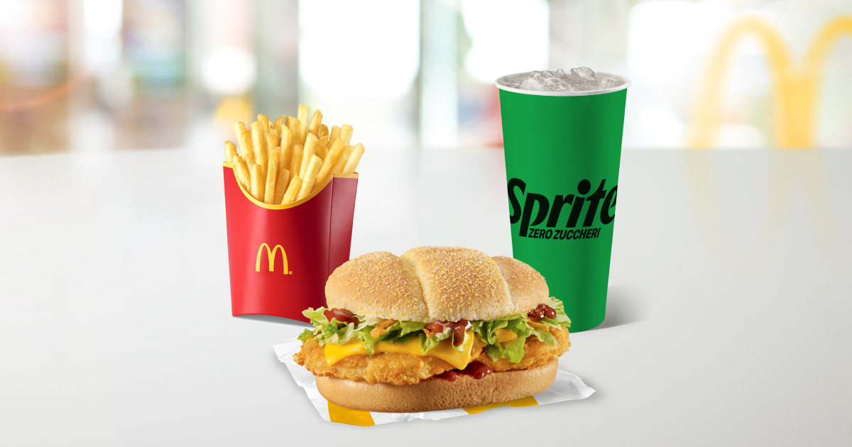 Double Chicken BBQ Menu | McDonaldʹs Italia