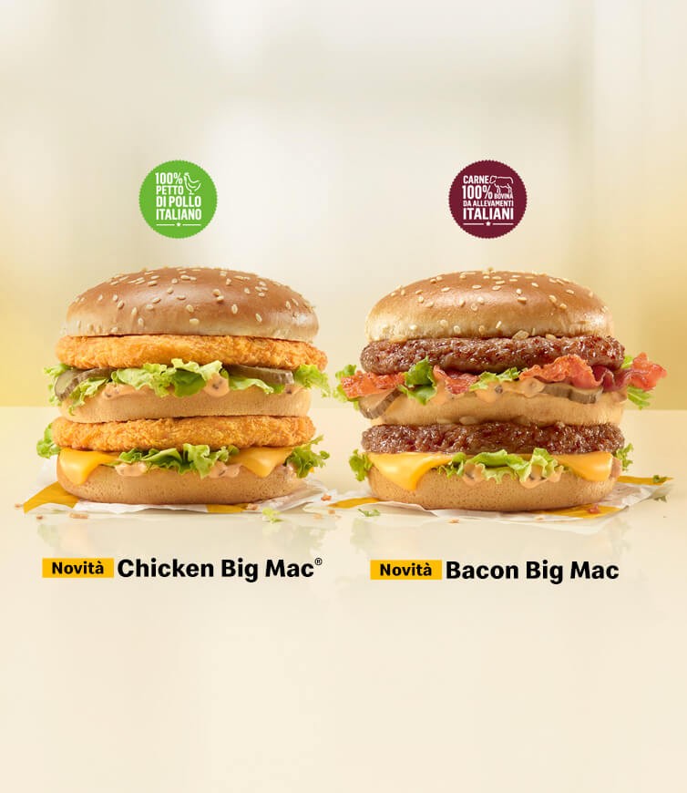 Big Mac® | Panini | McDonald's Italia