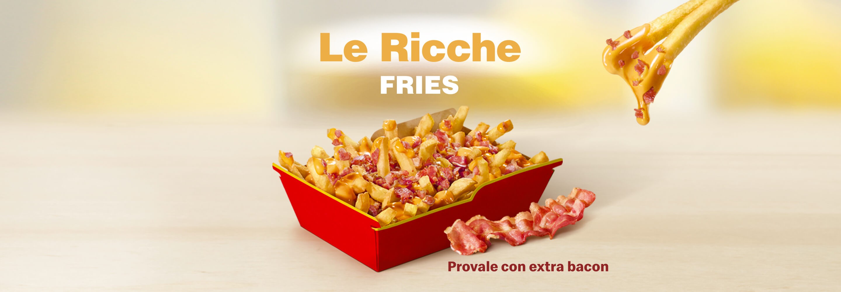 Le Ricche fries | McDonald's Italia